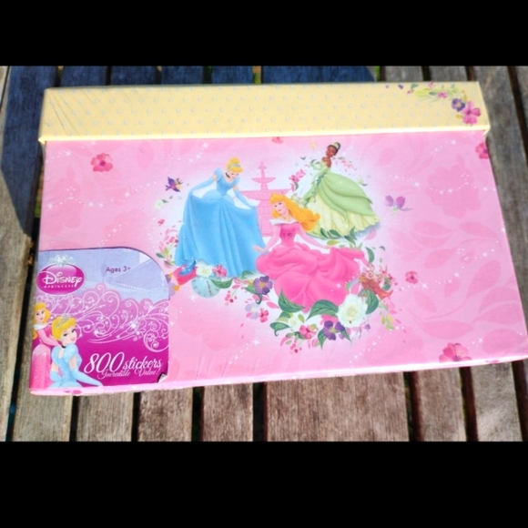 Disney | Toys | New 80 Disney Princesses Sticker Keepsake Box ...